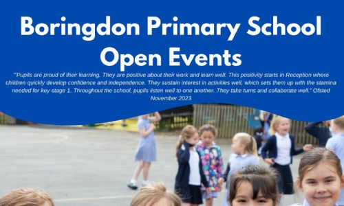 Boringdon Primary School - Open Events